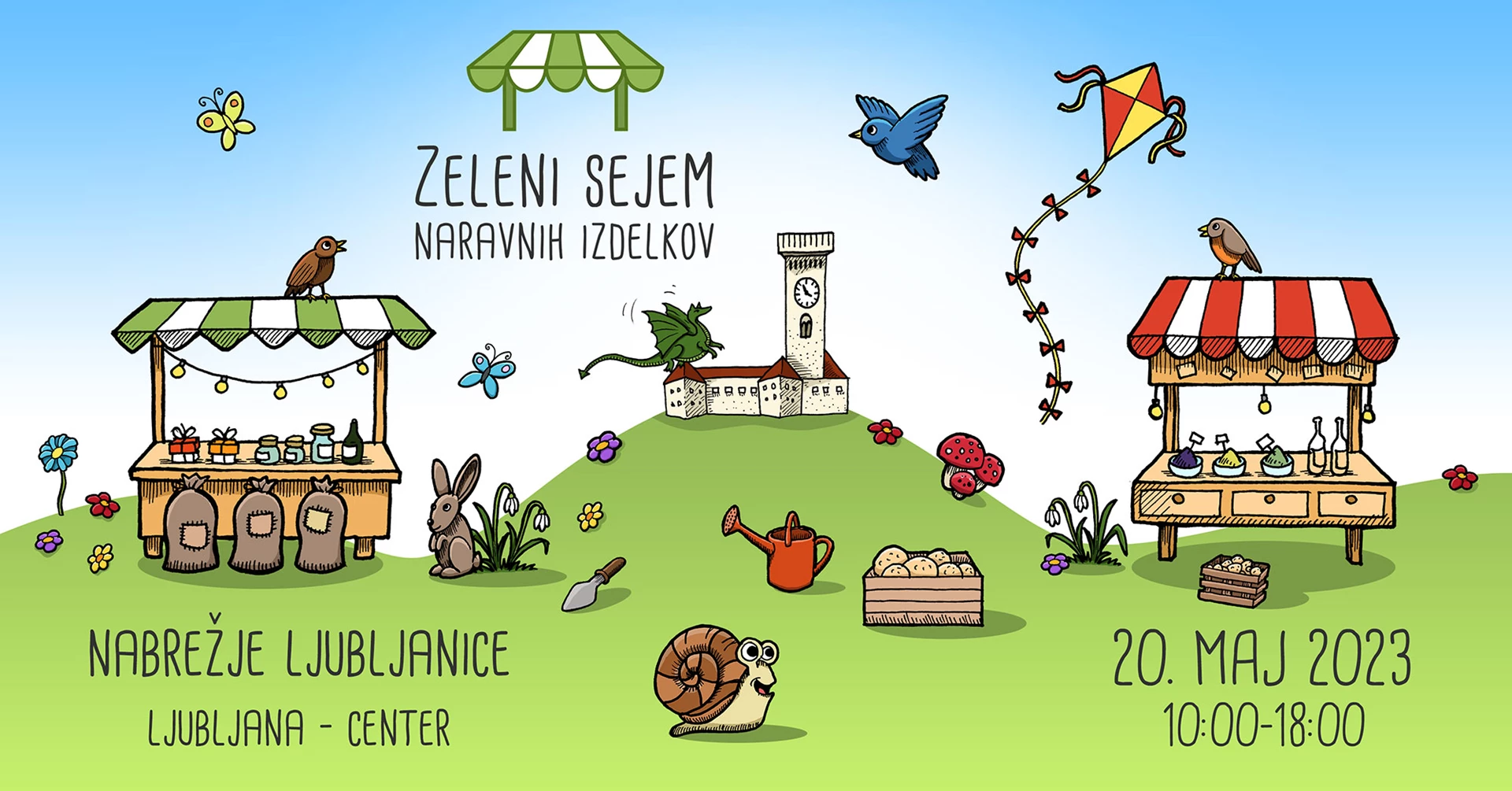 Stojnica na Zelenem sejmu v Ljubljani | ZEOS